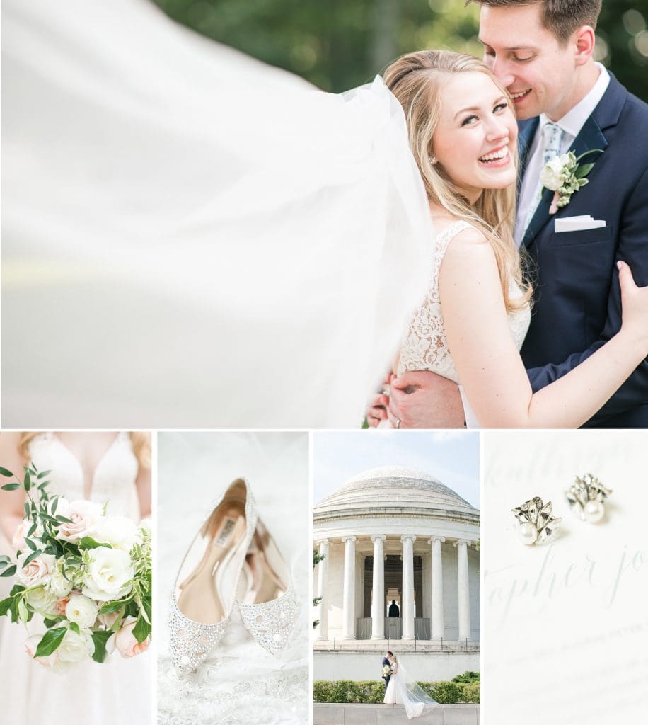 A Bright, Romantic, Summer Hay-Adams Hotel Wedding in DC