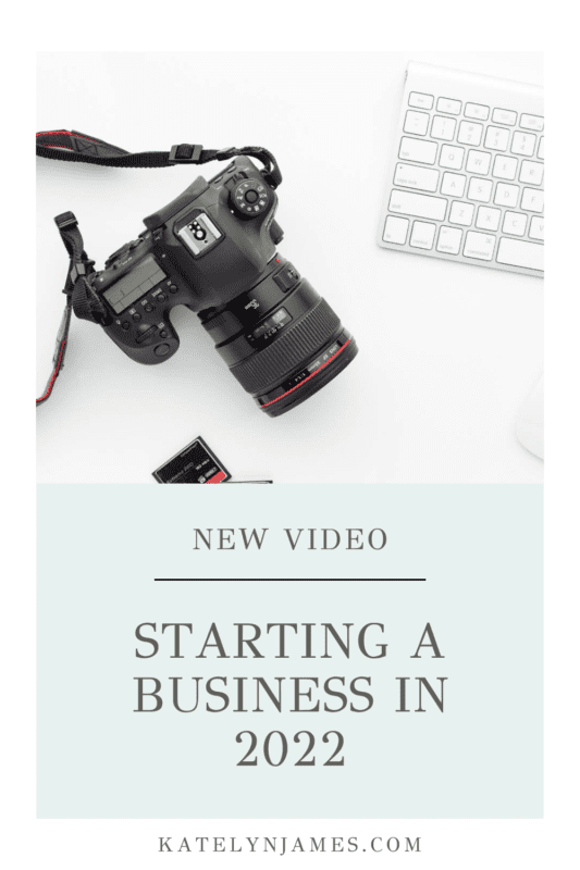 5 Tips on Starting a Business in 2022 - Katelyn James | Online Educator ...