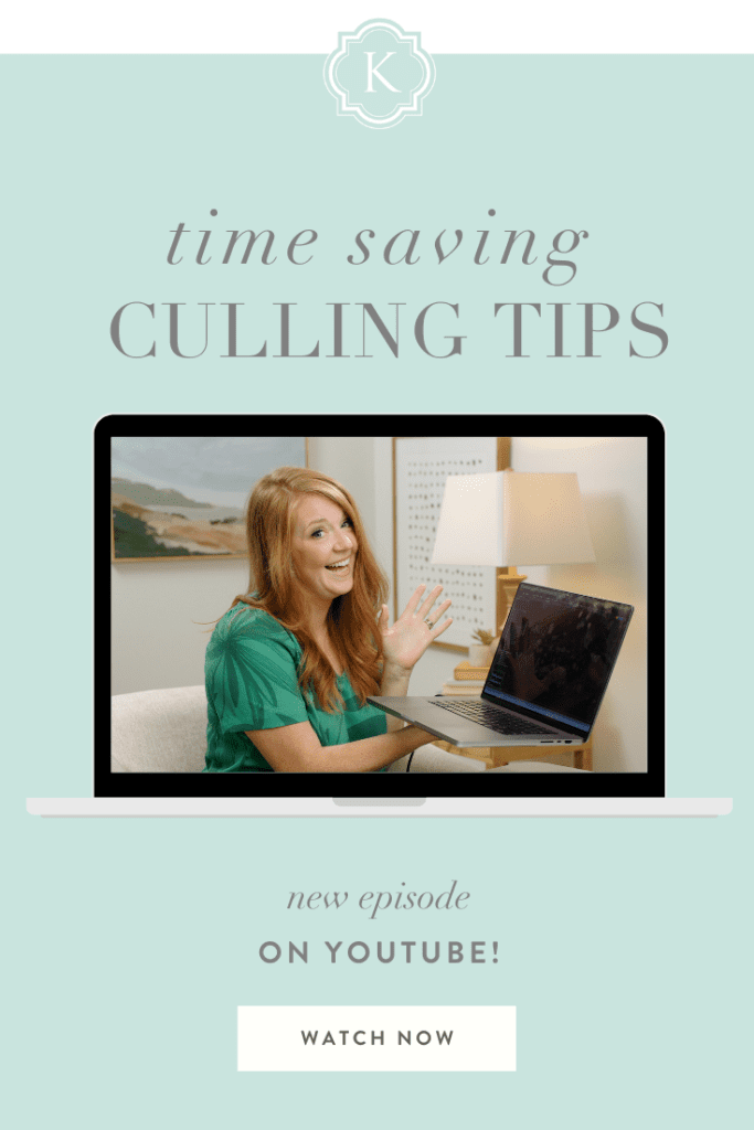 Time Saving Culling Tips - Katelyn James | Online Educator for ...