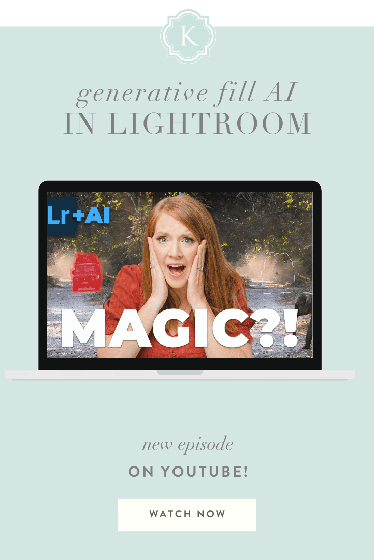 Generative AI Tool in Lightroom - Katelyn James | Online Educator for ...